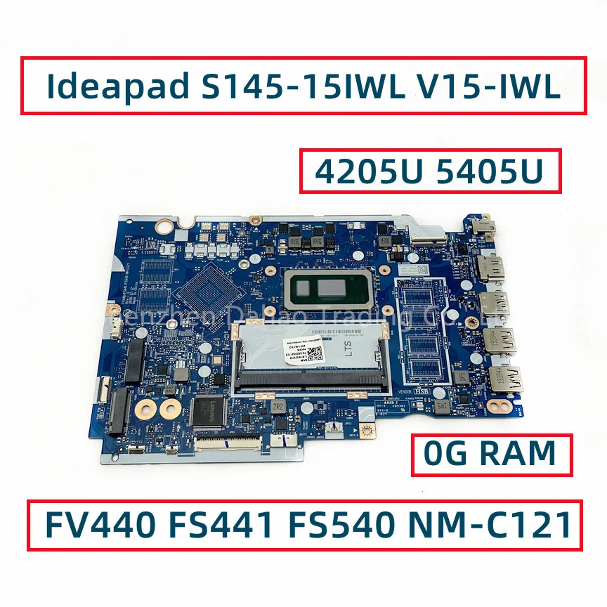 FV440 FS441 FS540 NM-C121 For Lenovo Ideapad S145-15IWL V15-IWL Laptop ...