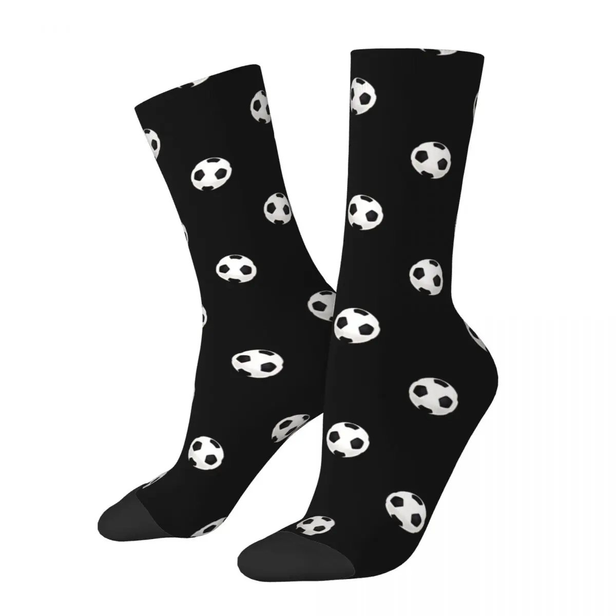 Happy-Vintage-Football-Ball-Soccer-Design-Crazy-Men-s-Socks-Unisex ...
