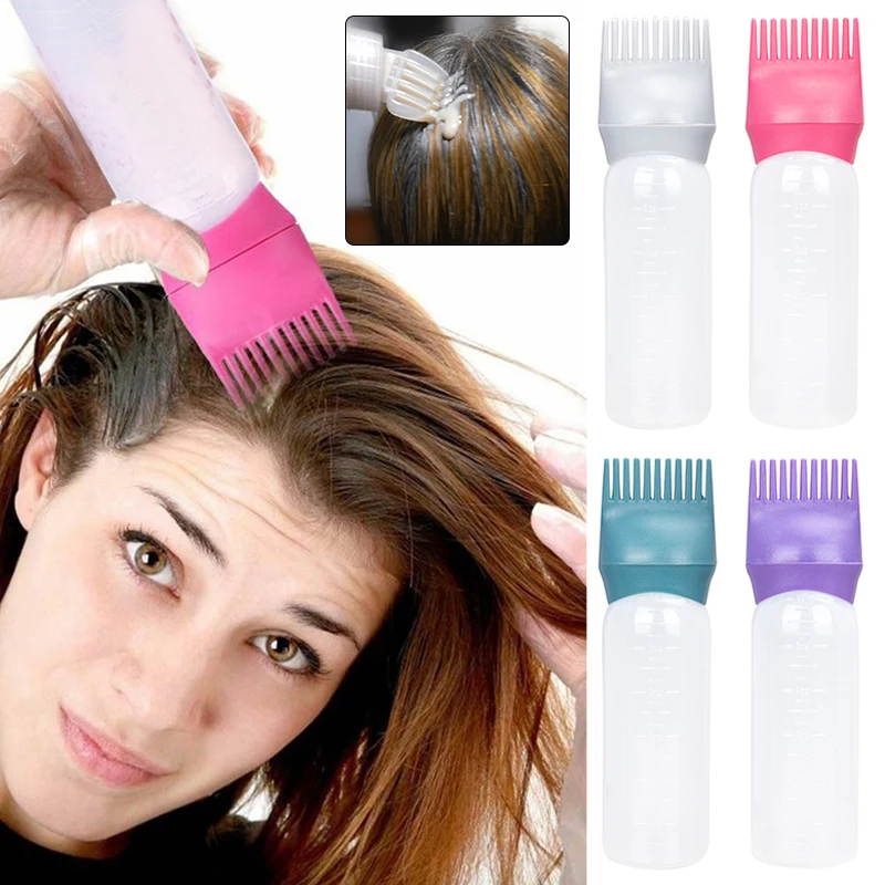 Plastic-Refillable-Bottle-With-Comb-Hairdressing-Shampoo-Bottle-Hair ...