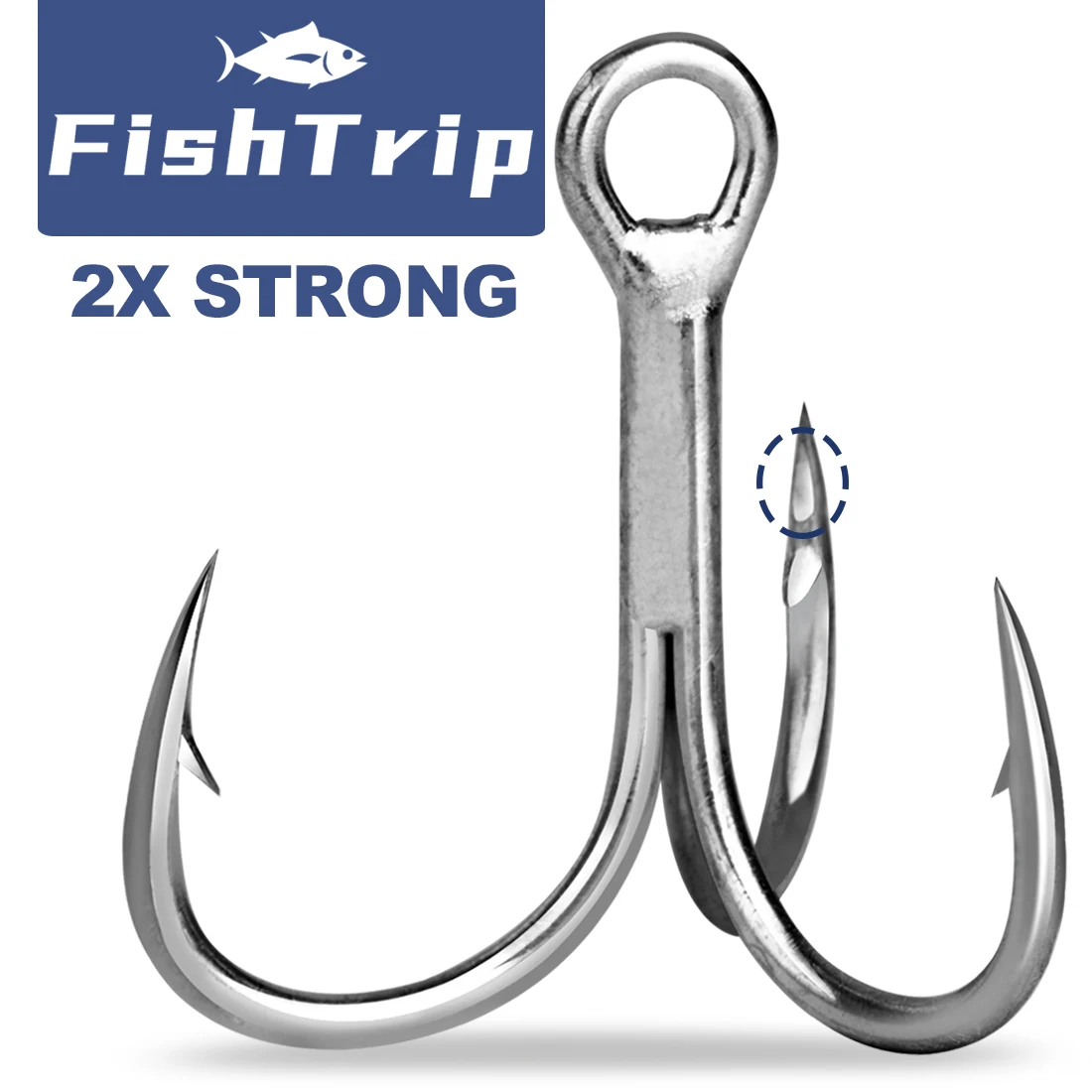 FishTrip-Treble-Hook-Saltwater-Fishing-Triple-Hook-Lures-Hook-High ...