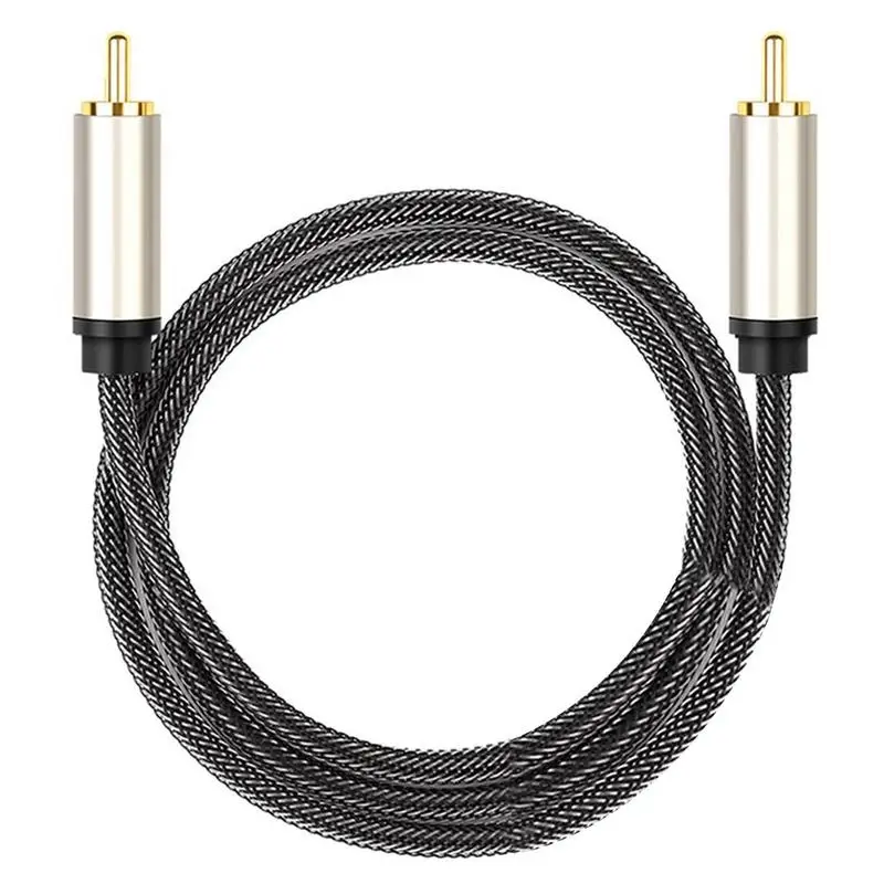 Digital-Audio-Cable-Coaxial-Digital-Audio-Cable-Gold-Plated-Subwoofer ...