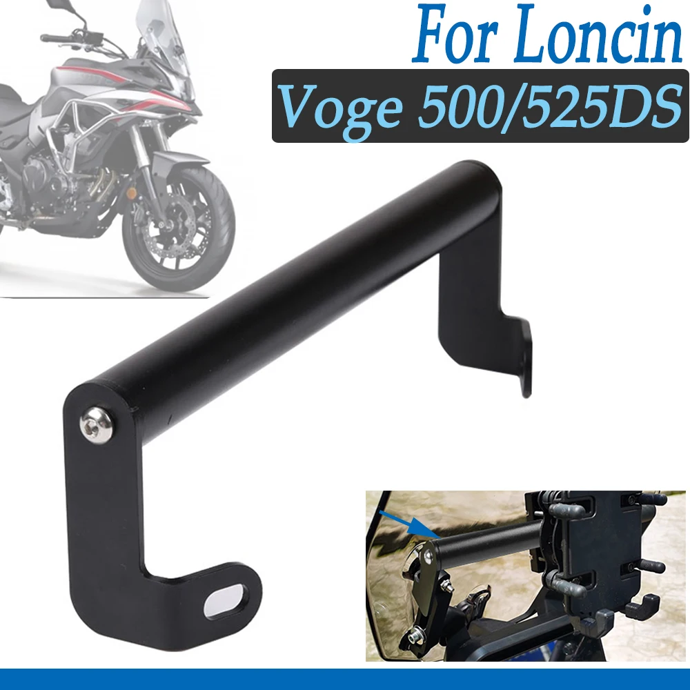 Motosiklet mobil telefon GPS navigasyon için tutucu braketi standı ...