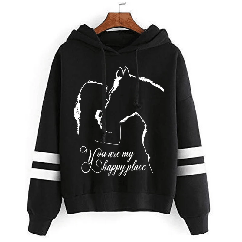 Harajuku-Fashion-Hoodies-You-Are-My-Happy-Place-Pullover-Humor-Animal ...