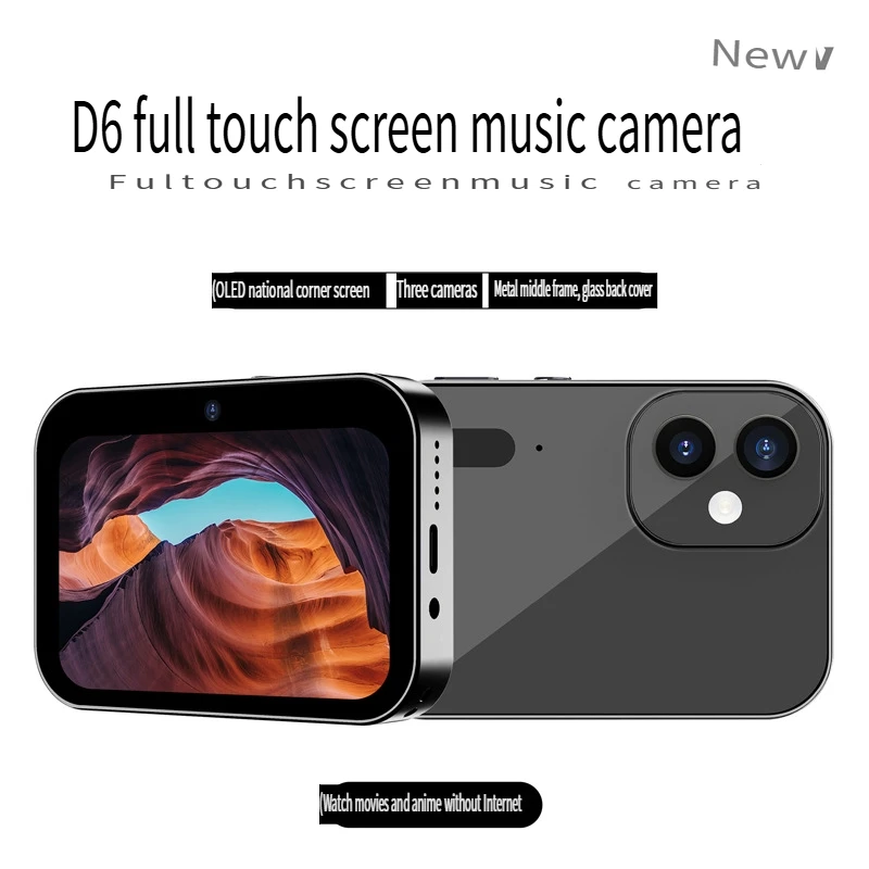 Triple-Camera-CCD-HD-Digital-Camera-Cinema-Music-Smart-Camera-Touch ...