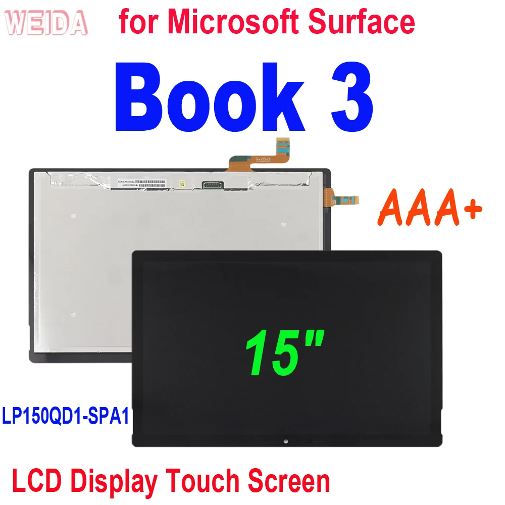 Pantalla LCD para Microsoft Surface Book 3, montaje de digitalizador ...