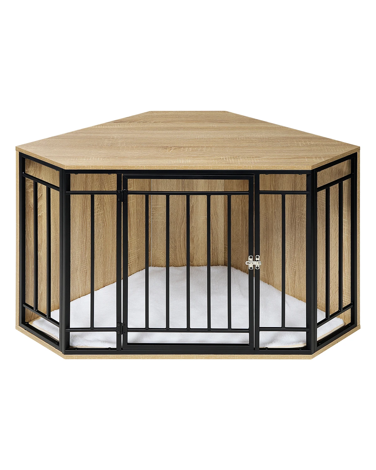 111x67x60-cm-Corner-Dog-Crate-Side-Table-Indoor-Dog-Kennel-with ...