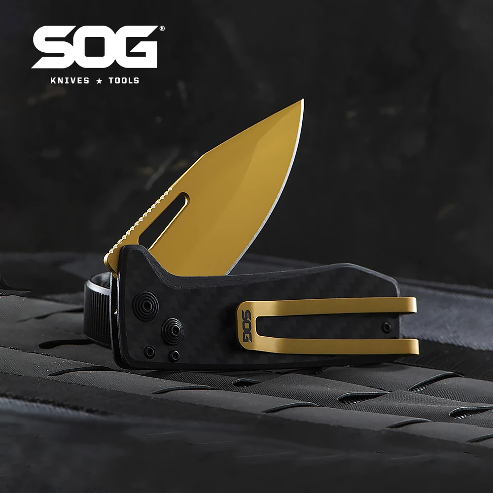 SOG Ultra XR Premium Folding Knife - Lightweight (34g) EDC Pocket Knife ...