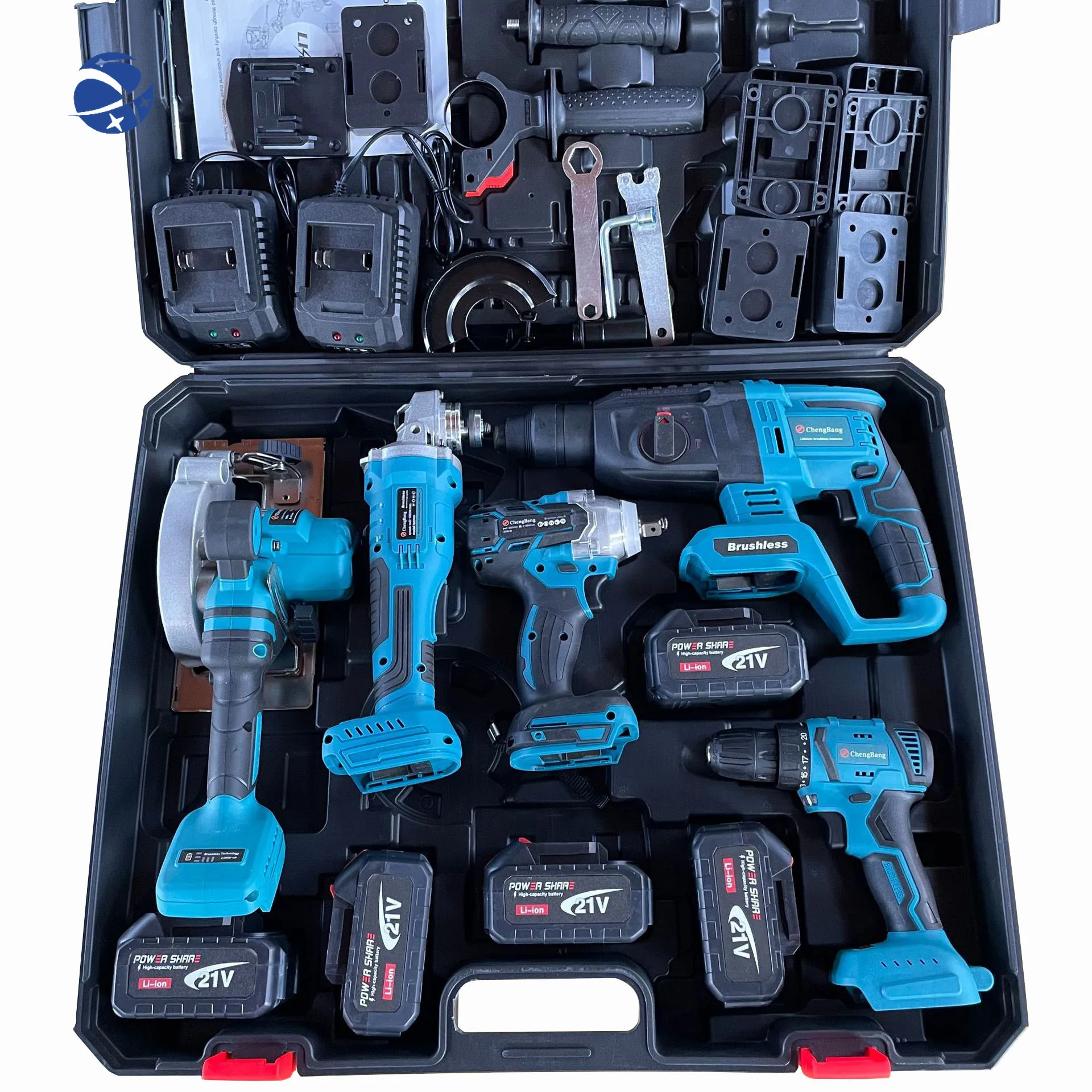 YYHC-Power-Tool-Kits-Electric-Hammer-Impact-Drill-Brushless-Angle ...