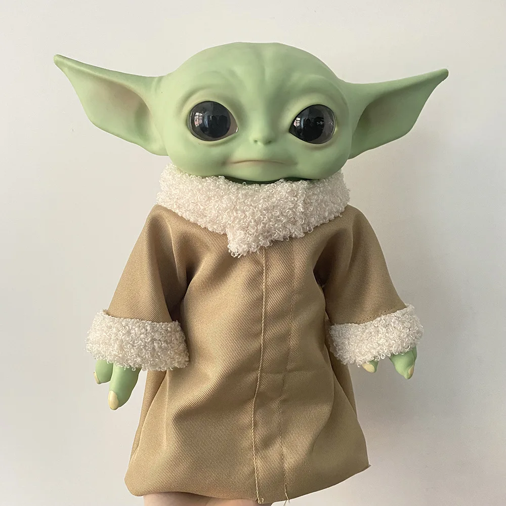 27cm Star Wars Yoda Baby Doll Ornament Star Wars Anime Peripheral Doll ...