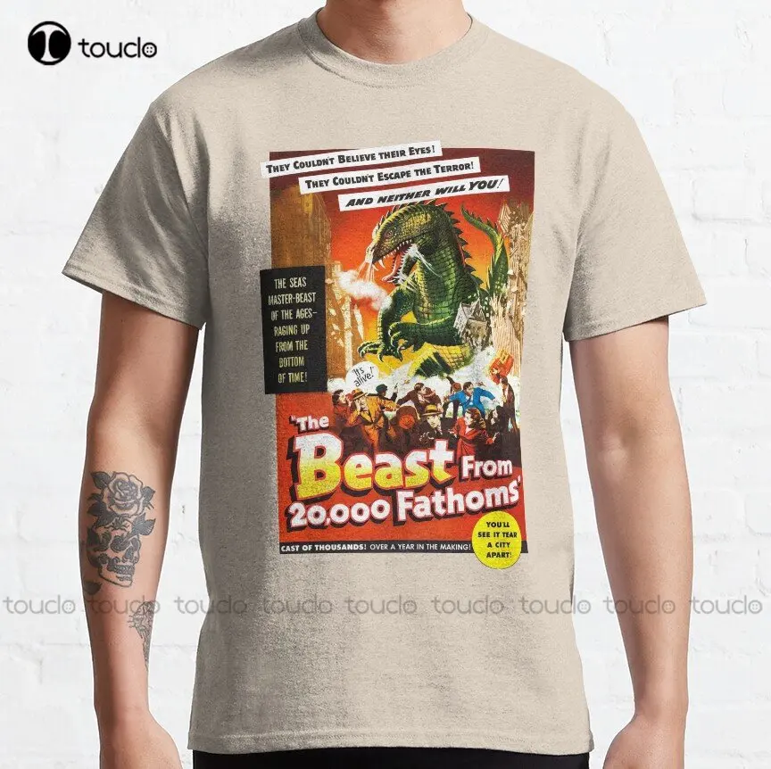 The-Beast-From-20-000-Fathoms-Classic-T-Shirt-Gym-Shirts-For-Men ...