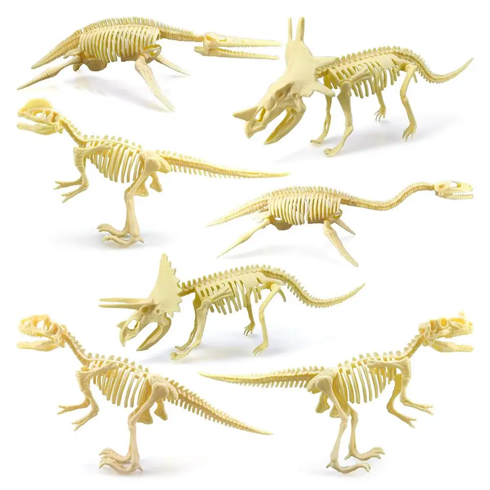Diy-Dinosaur-Skeleton-Model-Toy-Dinosaur-Building-Blocks-Ornaments-3d ...