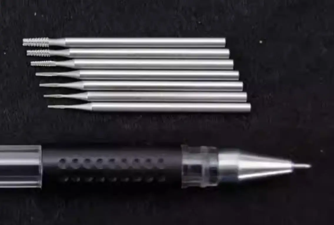 6pcs Steel Tereped Cross Cut Burs Set for Jewelry Engraving Metal Drill ...
