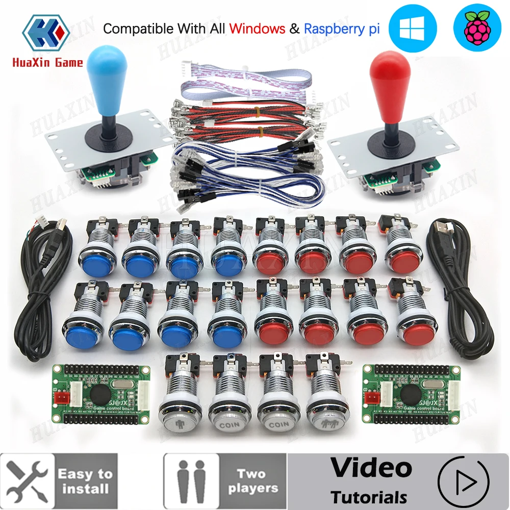 Frete-gr-tis-arcade-joystick-kit-diy-zero-atraso-arcade-kit-diy ...