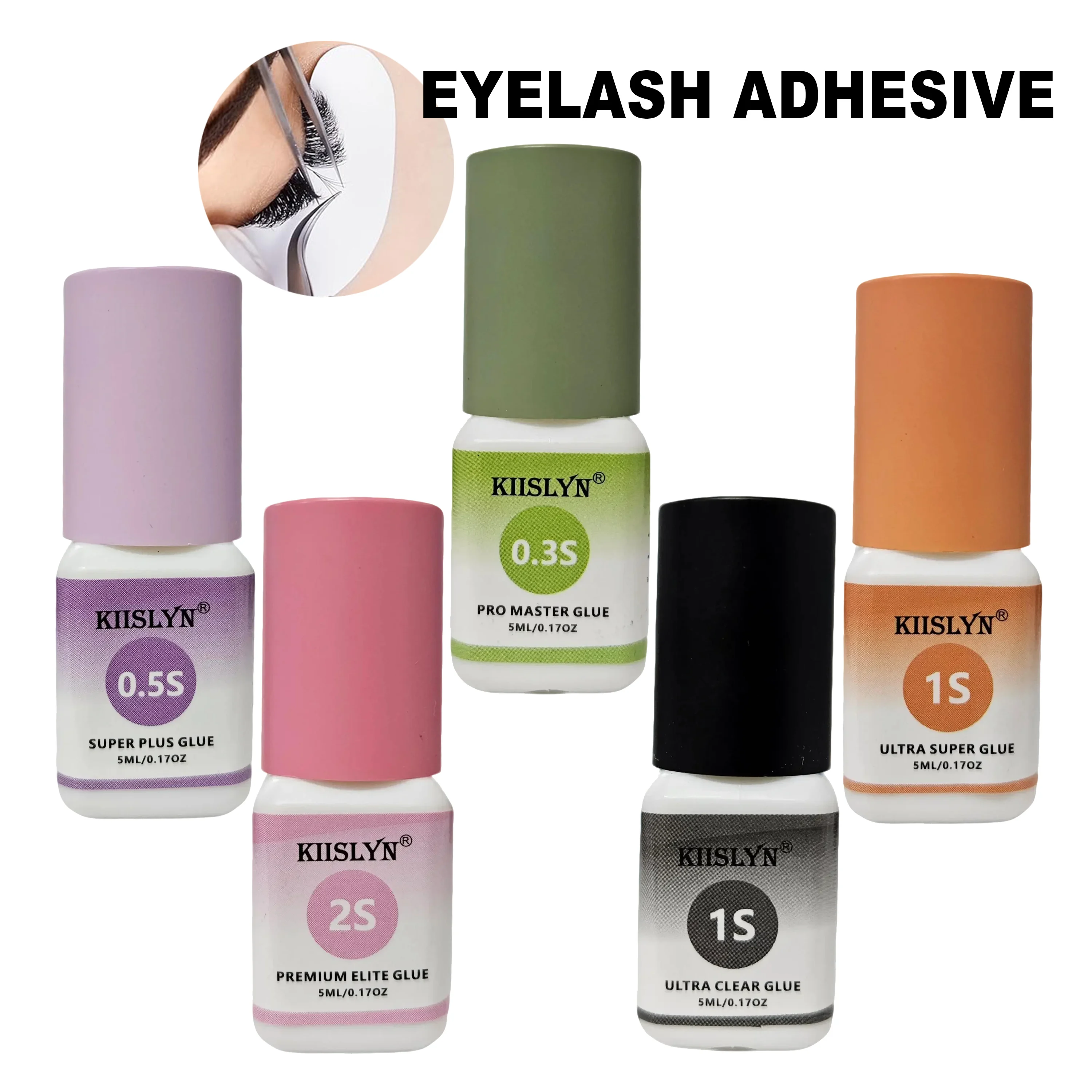 New Pro Master Glue Korea Premium Elite Glue Eyelash Extension 0.3S~2S ...