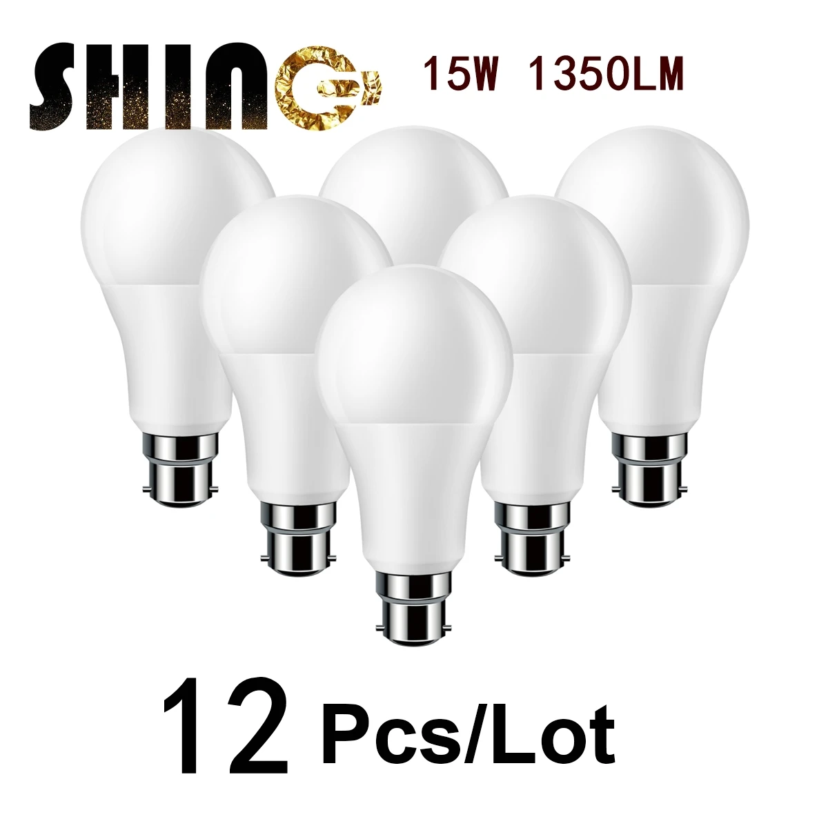 12pcs-Focos-High-Brightness-LED-Bulb-Lamps-A60-E27-B22-AC220V-240V-15W ...