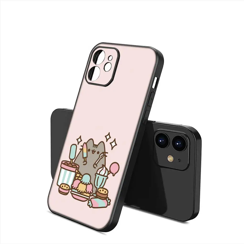 Kawaii Cat Soft Phone Case Cover for iPhone 15 Pro Max (16)