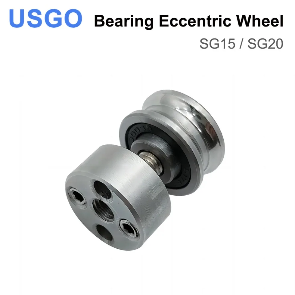 USGO Bearing SG15 / SG20 Eccentric Wheel Groove Ball Bearings U Deep with Free Fixing Screws ...