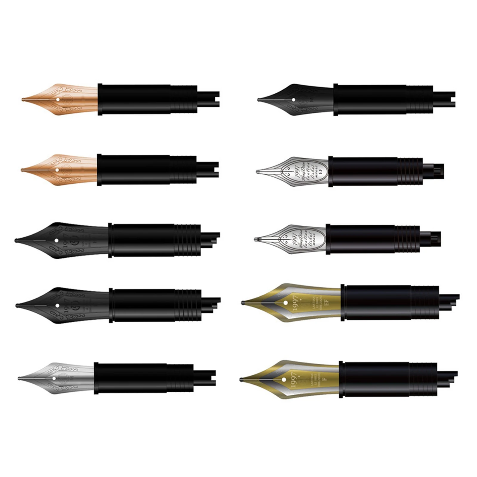 HongDian-Nib-F-EF-B-Nib-For-Fountain-Pen-Pens-Replacement-Nib-Nibs ...