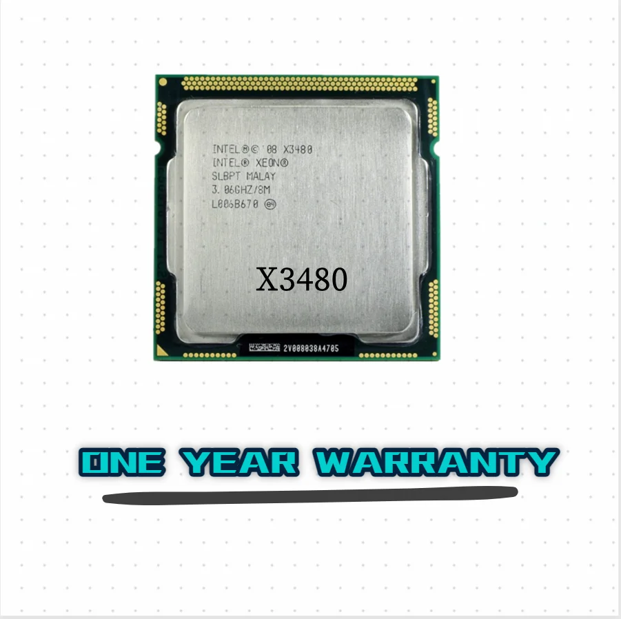 Procesador Intel Xeon X3480 de 3,0 GHz, Quad Core, ocho hilos, 95W, 8M ...