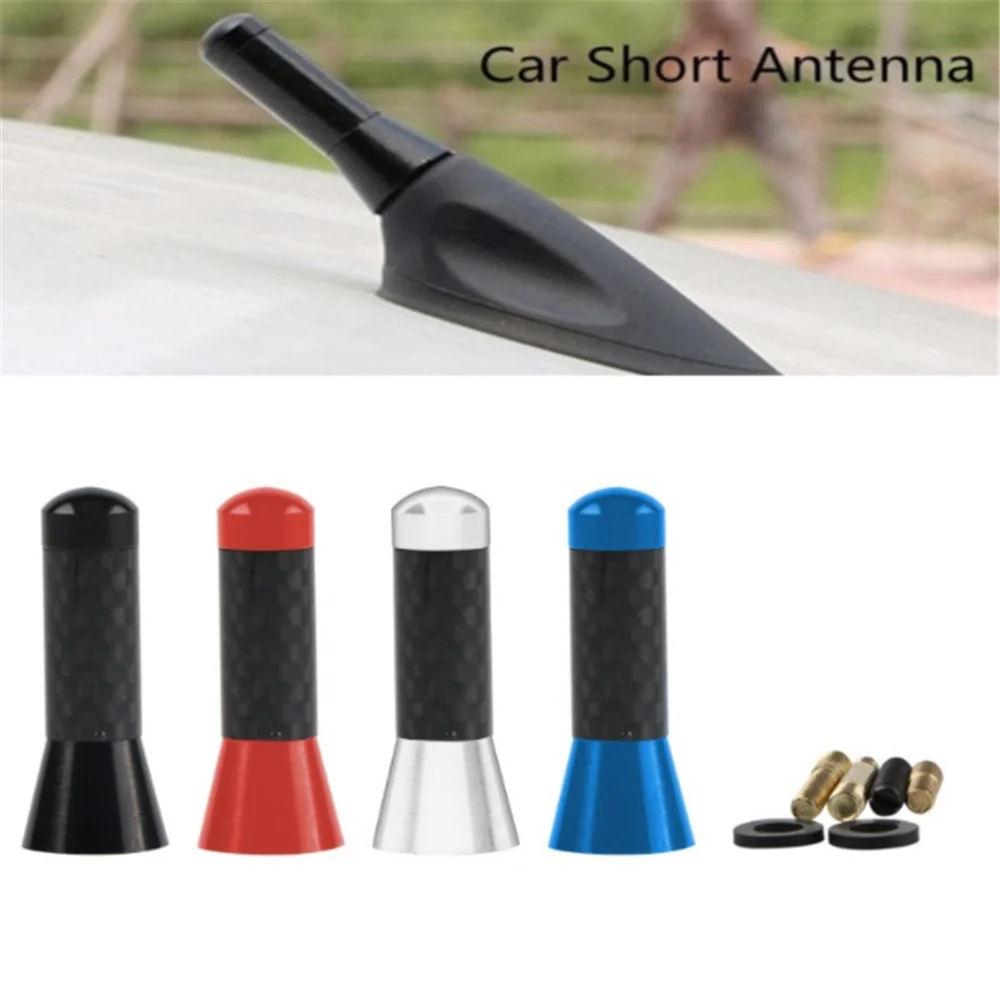 Carbon-Fiber-Car-Short-Antenna-for-Renault-Megane-2-3-Duster-Logan-Clio ...