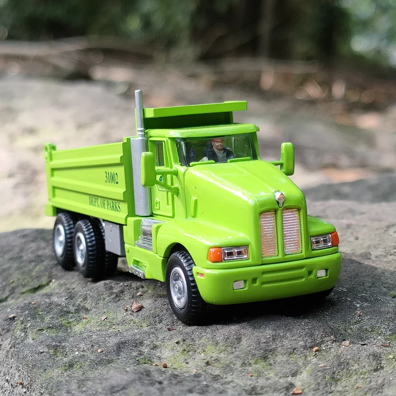 1-87-HO-Scale-Car-Model-Dump-Truck-Model-Engineering-Transport-Vehicle ...