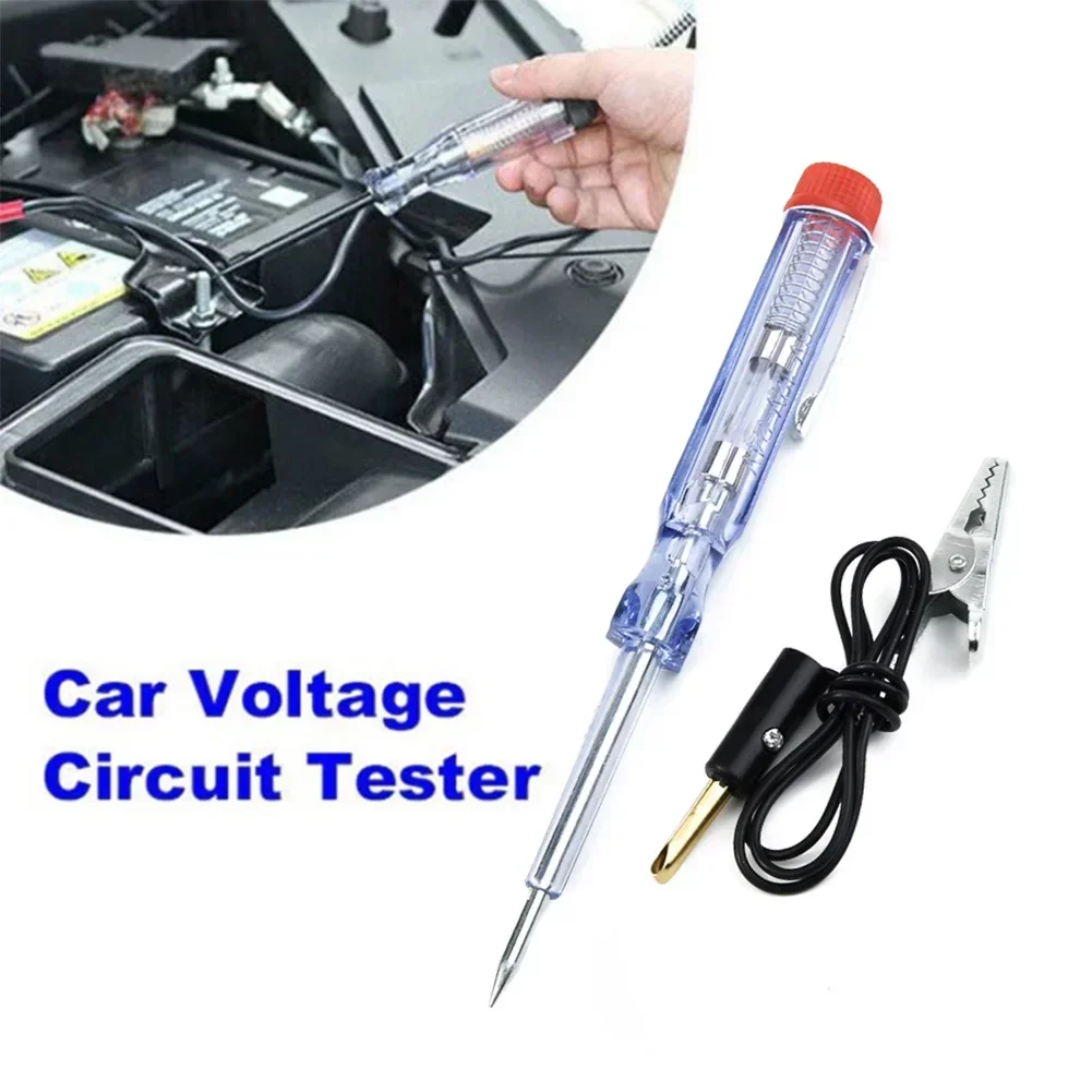 Electrical-Voltage-Tester-Pen-Probe-Lamp-Auto-Car-Light-Circuit-Tester ...