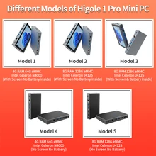 Higole 1 pro tablet pad industrielle windows 11 tablet mini pc 5,5 zoll ...