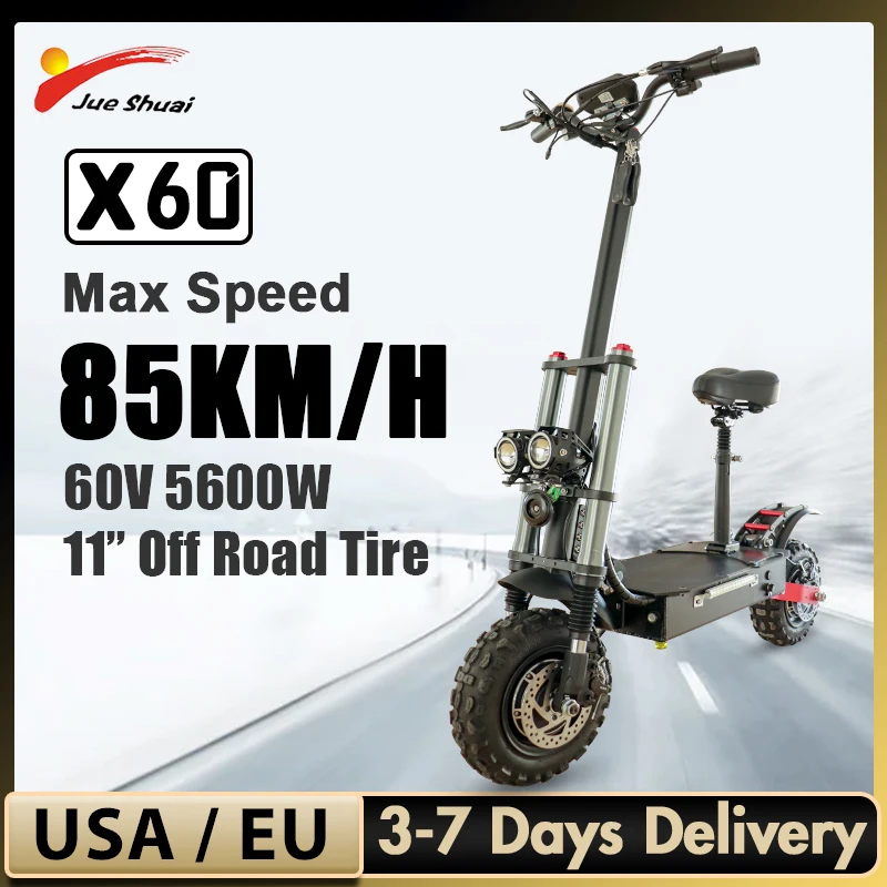 X60-5600W-Electric-Scooter-Dual-Motor-11-Off-Road-85KM-H-Monopattino ...