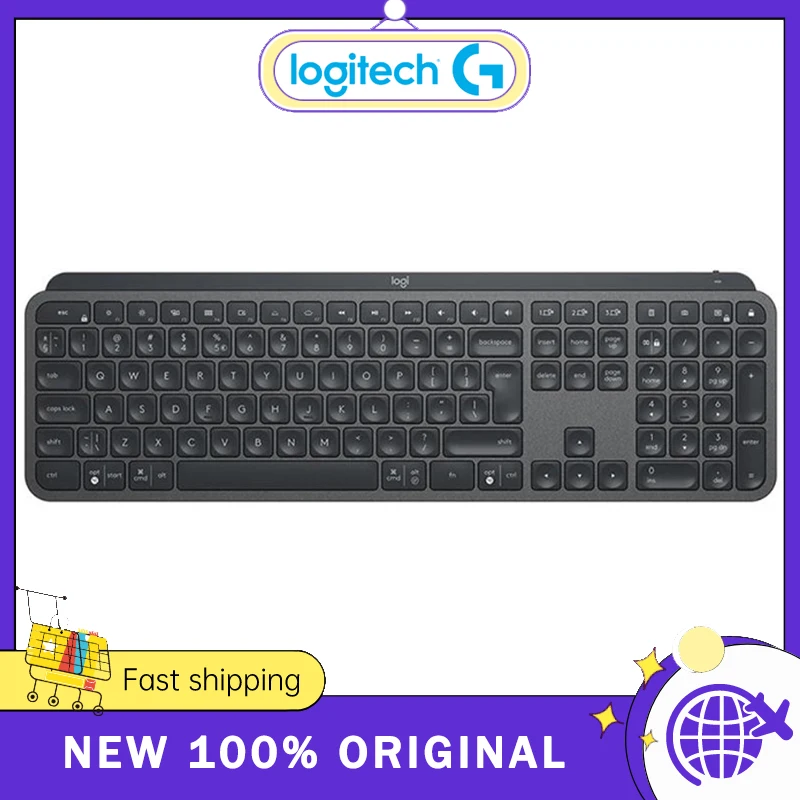 Logitech MX Keys/MX KEYS FOR MAC Wireless Bluetooth Keyboard Multi ...