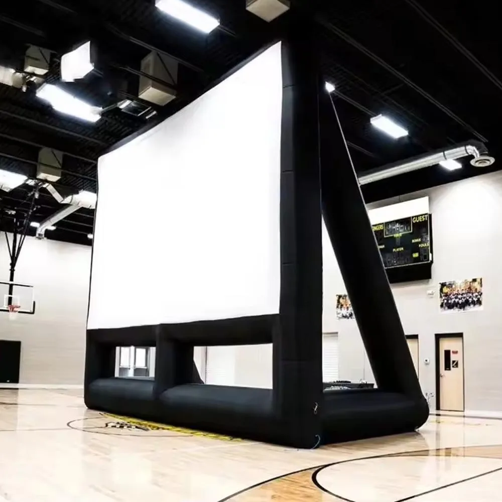 Pantalla inflable gigante de 30 pies, pantalla de película inflable ...