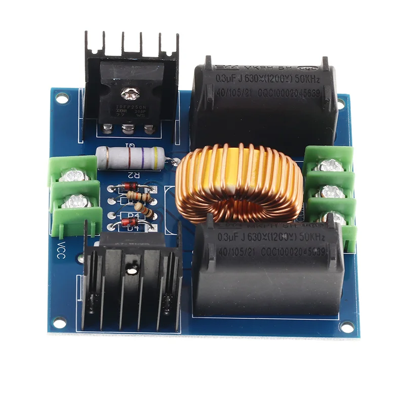 12-30V 60-300W ZVS Tesla Coil Driver Genrator Board High Voltage ...