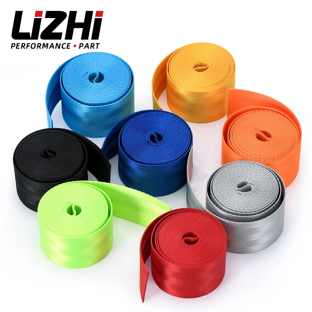 Auto-3-6-Meters-Universal-Strengthen-Seat-Belt-Webbing-Fabric-Racing ...