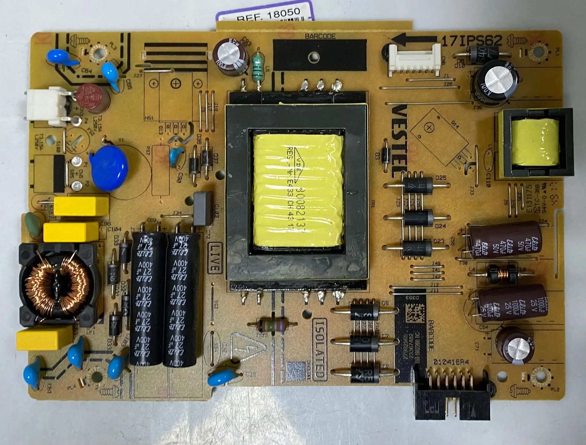 17IPS62-Fuente-de-alimentacion-TV-TOSHIBA-32W37530G-Fuente-de ...