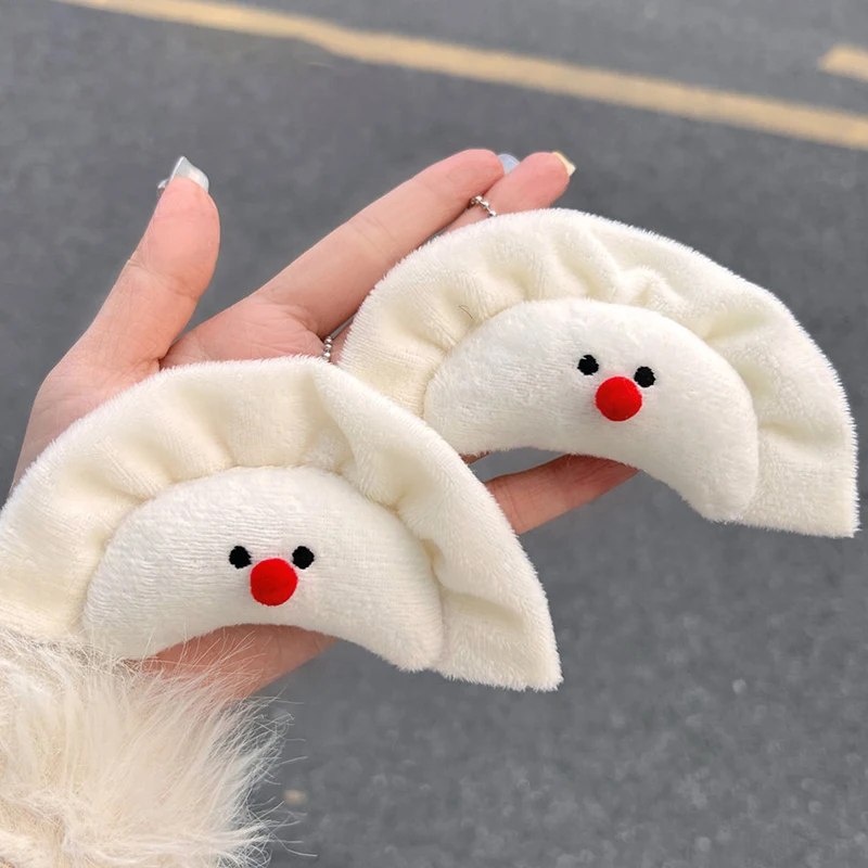 Cute-Dumpling-Keychains-For-Bag-Pendant-Creative-Food-Design-Plush-Doll ...