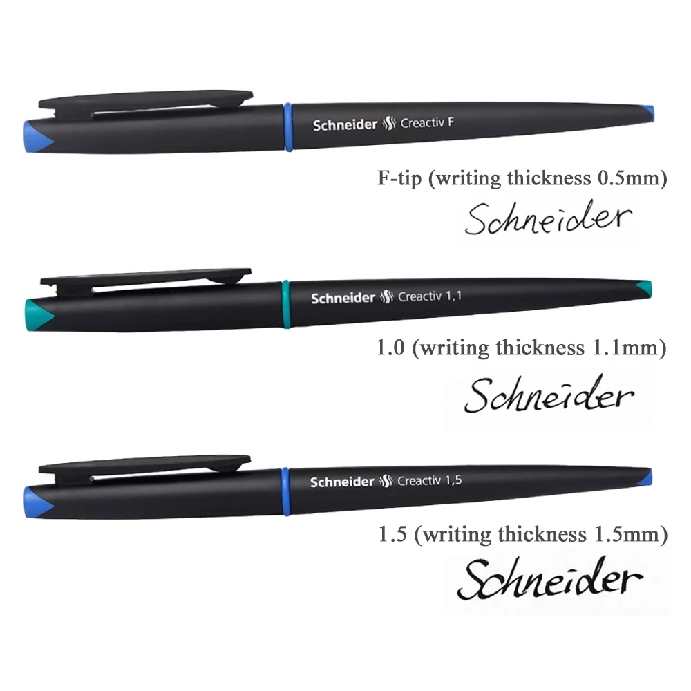 Fountain Pen Writing Styles