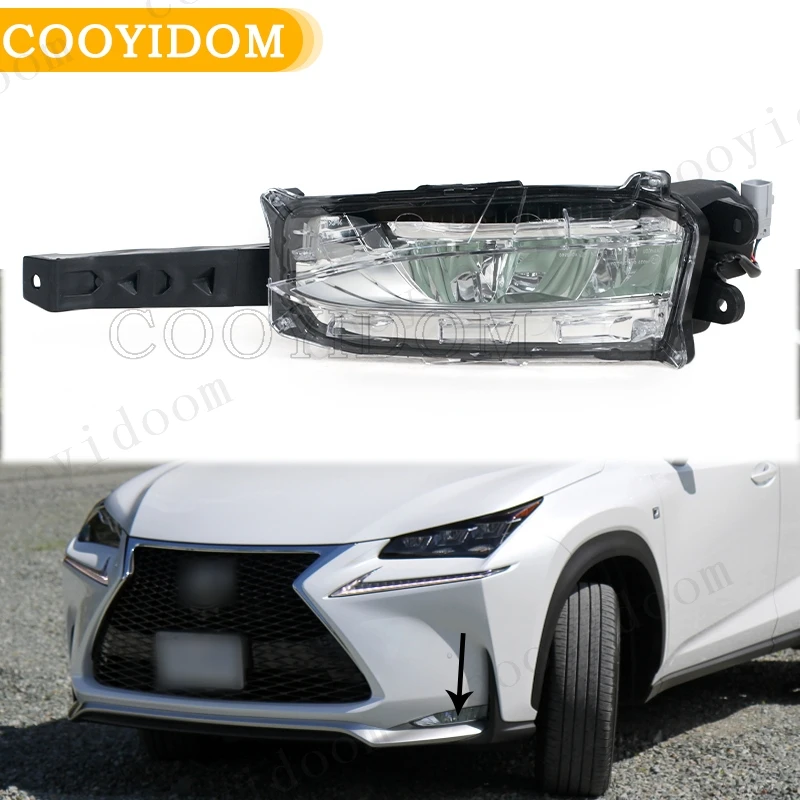 Car-DRL-For-Lexus-NX200T-NX300-2015-2016-2017-2018-2019-Fog-Lamp-fog ...