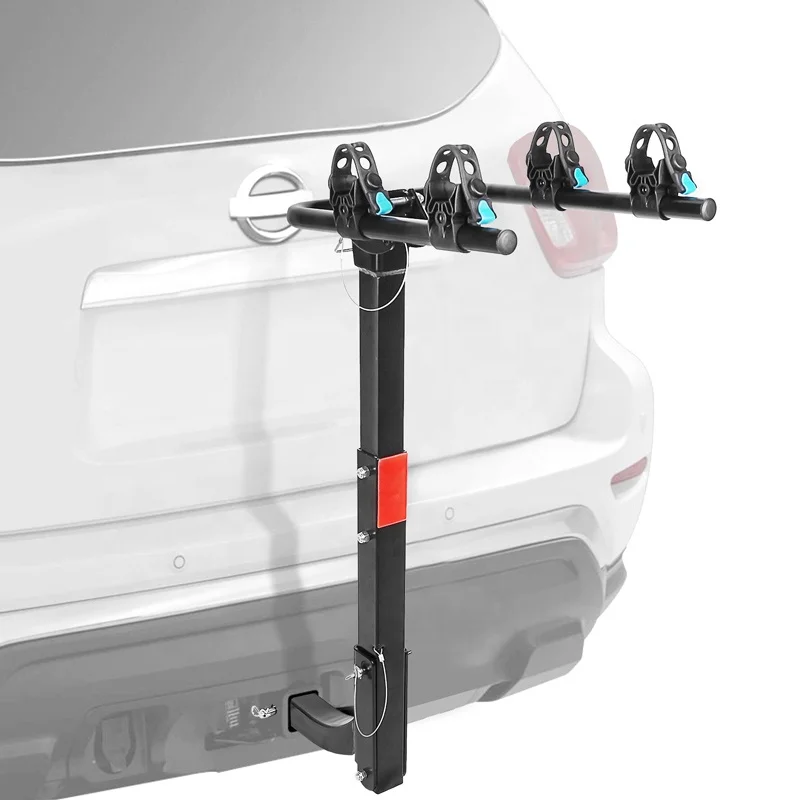 2-Bikes-Rack-Foldable-Mast-Style-Hitch-Mounted-Bicycle-Carrier-Racks ...
