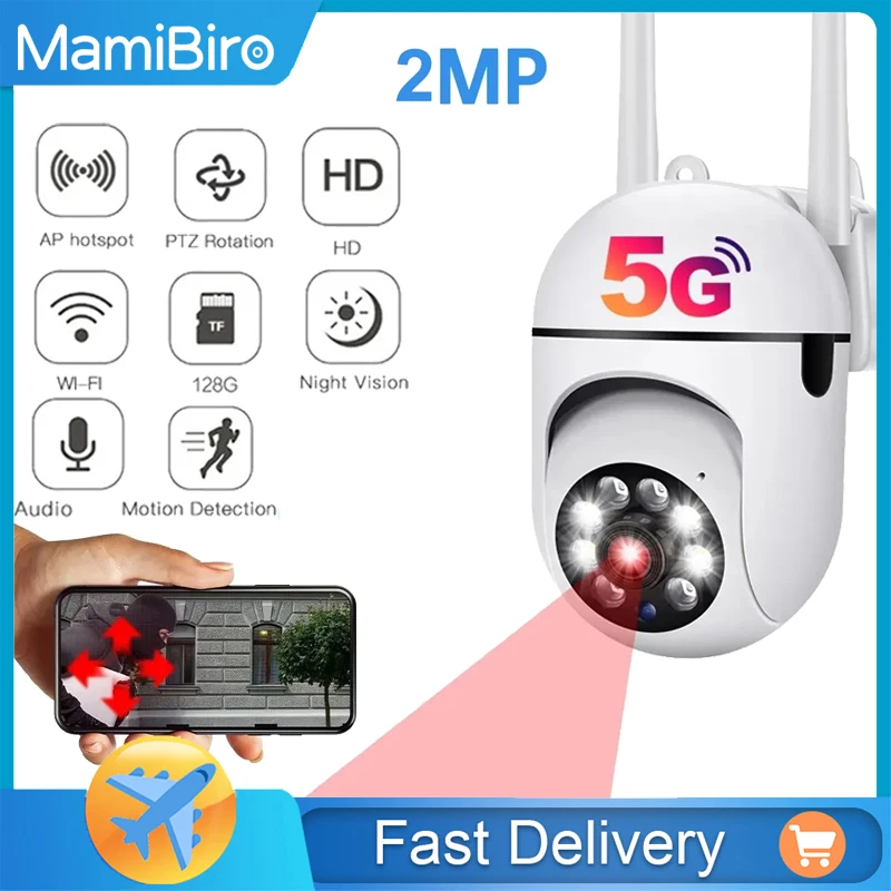 MamiBiro-2MP-5G-Wifi-Cam-Video-Surveillance-IP-Cameras-Outdoor-Security-Protection-Monitor-4-0X ...