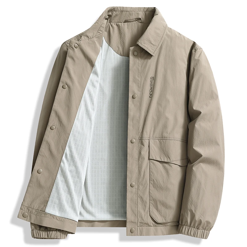 Chaqueta-de-solapa-deportiva-Simple-para-j-venes-abrigo-c-modo-informal ...