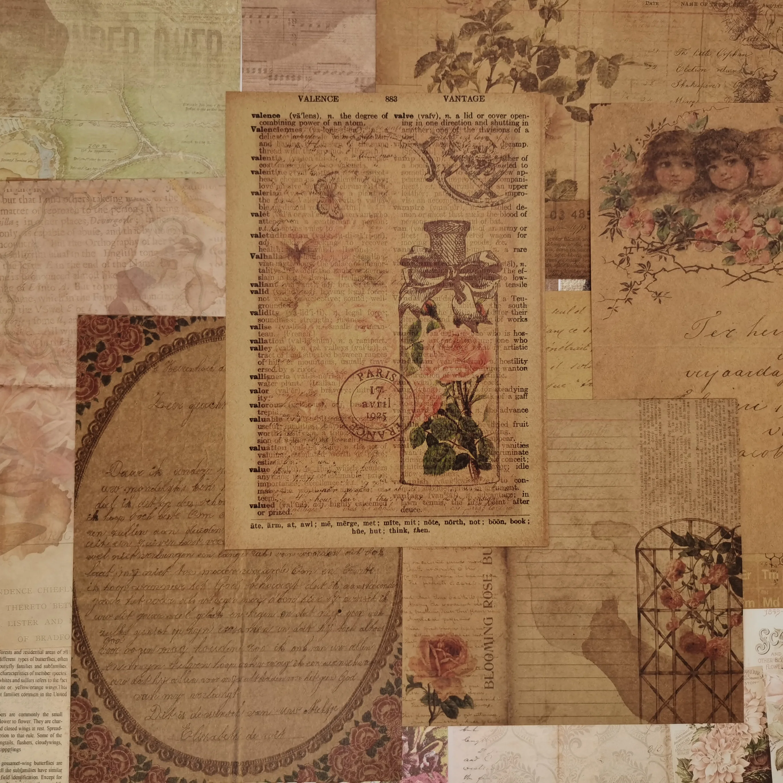 Vintage Scrapbook Paper Texture