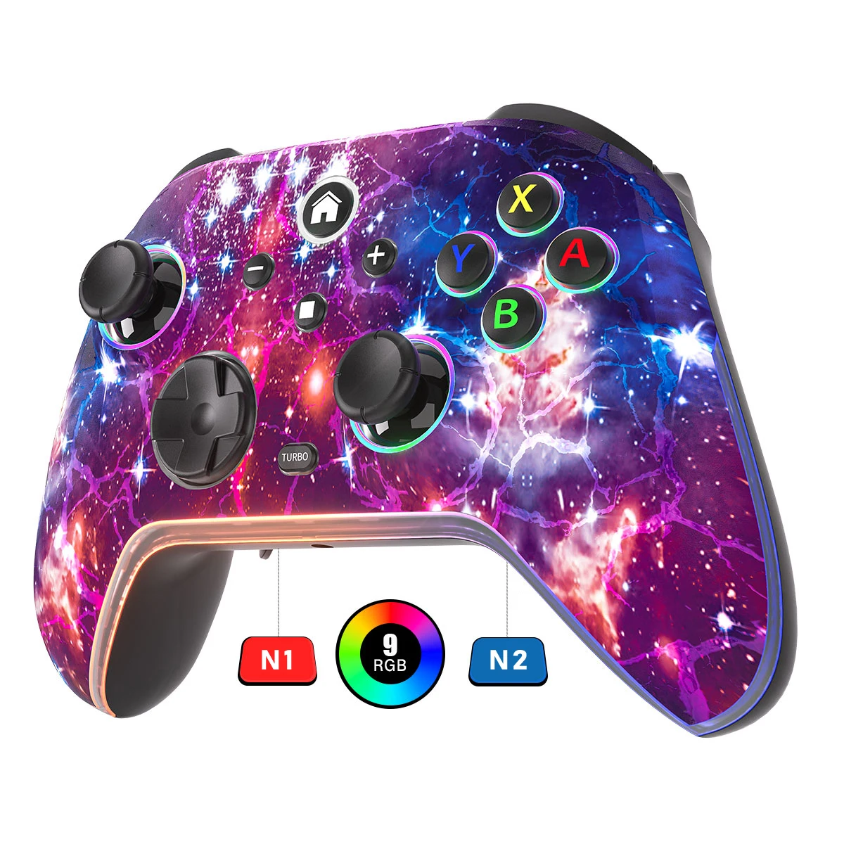 FLIEEP-RGB-Wireless-Controller-for-Nintendo-Switch-OLED-Lite-for ...