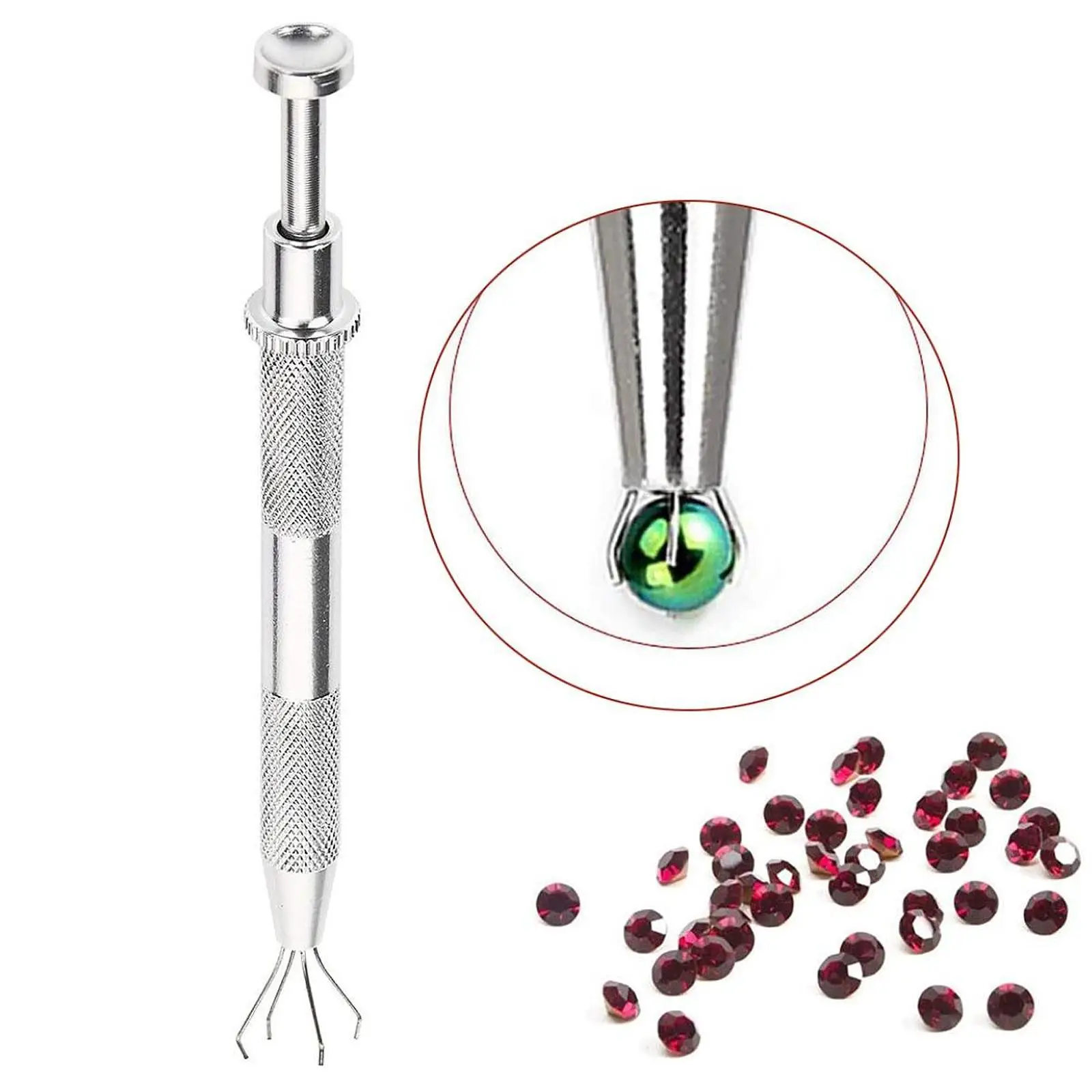 Jewelry-Grabber-Tweezers-4-Prongs-Beads-Electronic-Components-GEM-Small ...