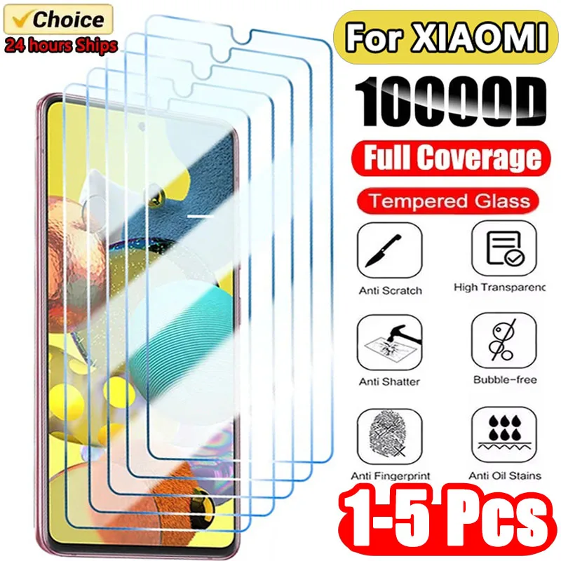 1-5PCS-Tempered-Glass-For-Redmi-Note-11-12-Pro-Plus-5G-11S-10S-9S ...