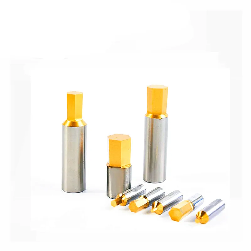 Hex coating rotary broaching punch head torx / square cnc rotary ...