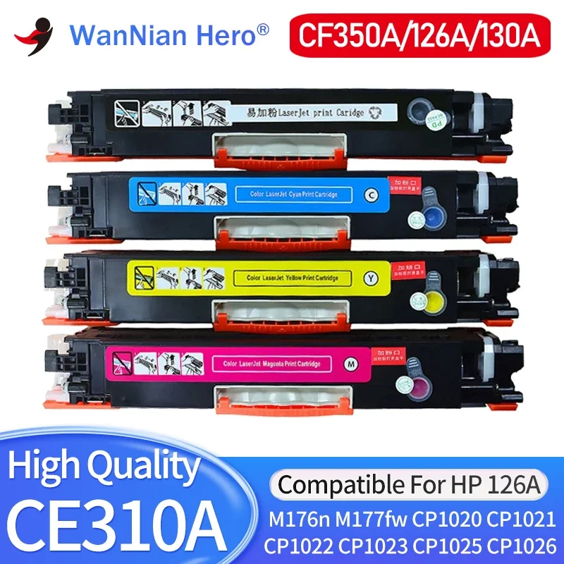 Compatible-Toner-Cartridge-CE310A-310a-ce310-CE311A-CE312A-CE313A-for ...