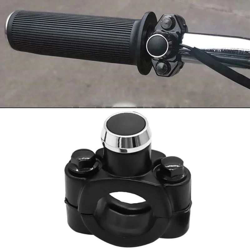 Universal 7/8" Motorcycle Switch Handlebar Mount Horn Headlight Strobe ...