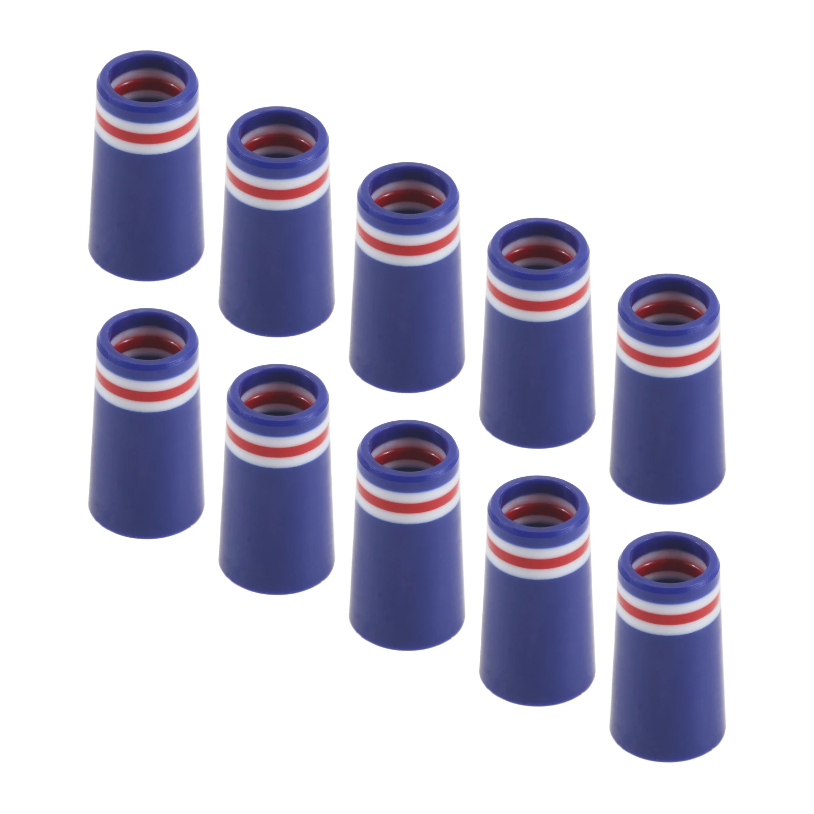 10Pcs 9.1x25x14mm Golf Ferrules with White Red Ring Fit for 0.335 Tips ...
