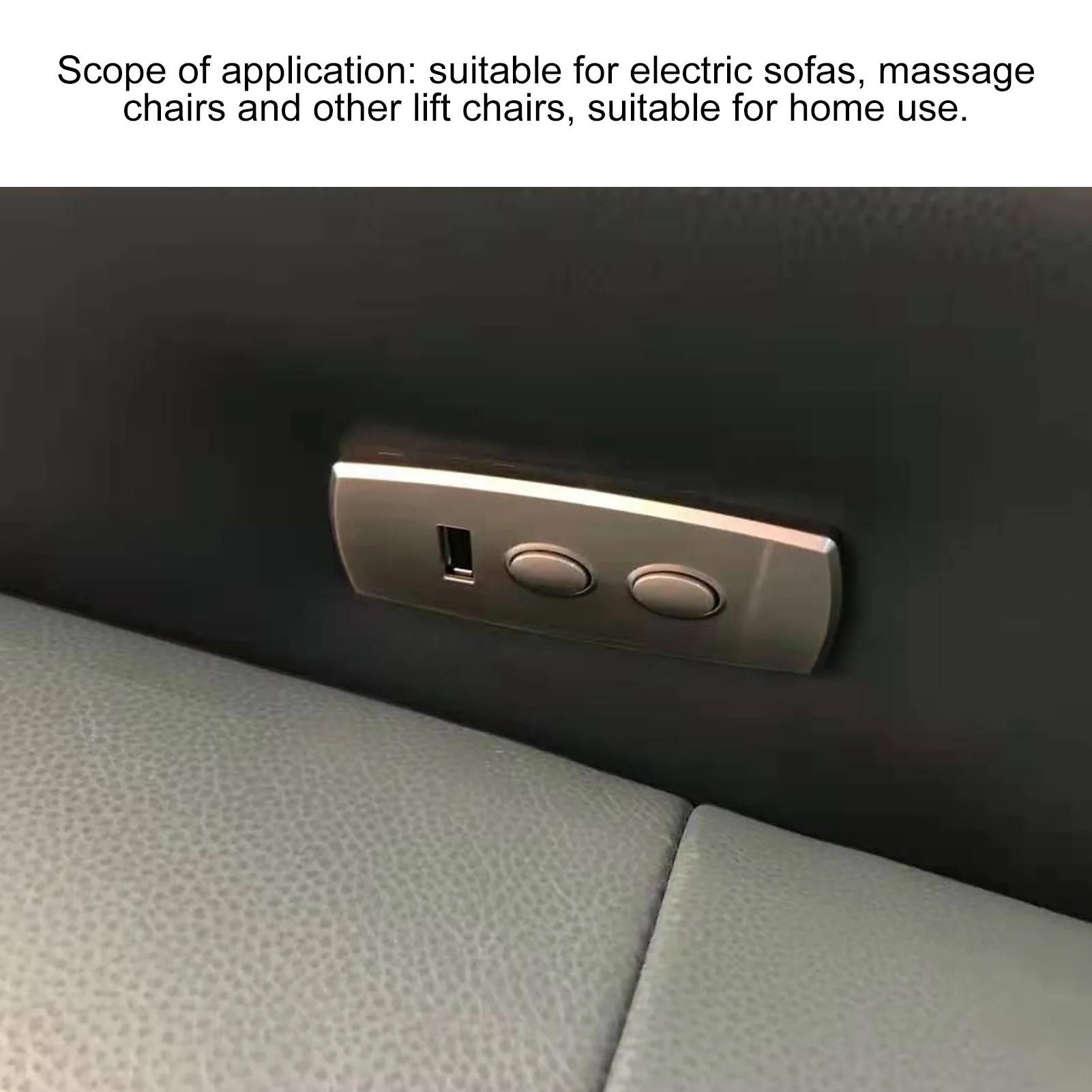 Recliner Switch Switch Controller 2 Button 5 Pin USB Port Charging ...