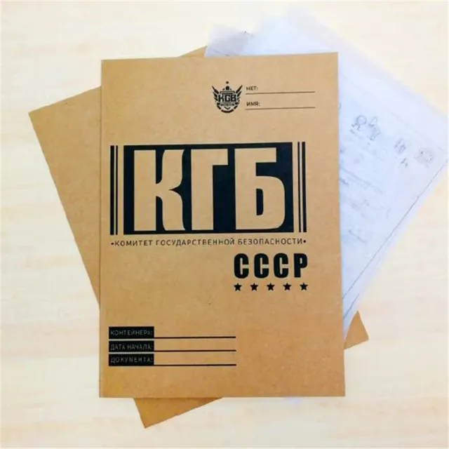 Agent Portfolio Folder File Archives Cosplay FBI CIA Central ...