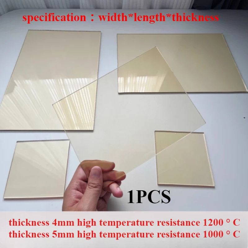 1PCS High temperature resistant Glass Fireplace wood stove door ...
